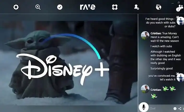 Rave - Watch Netflix, YouTube, Disney+, Prime & more - with friends!